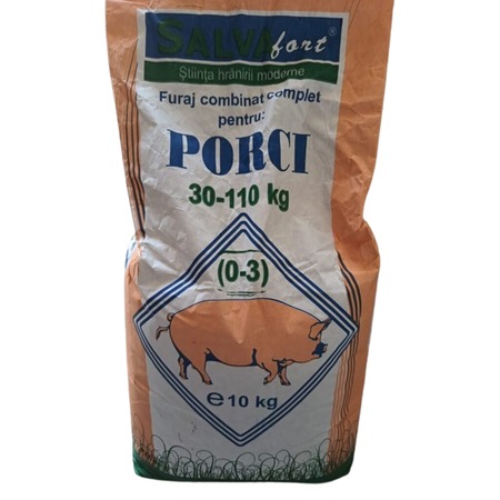 Furaj ingrasare porci 0-3 granulat, Salvafort, 10 kg - eMAG.ro