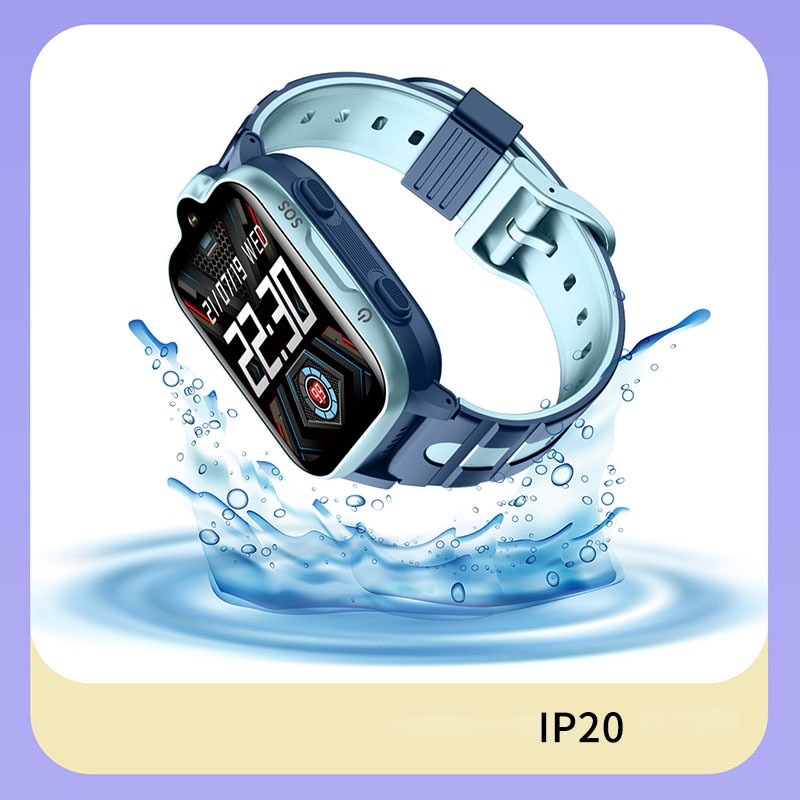 Ceas Smartwatch GPS copii cu localizare si telefon, 4G LTE cu SIM, Apel ...