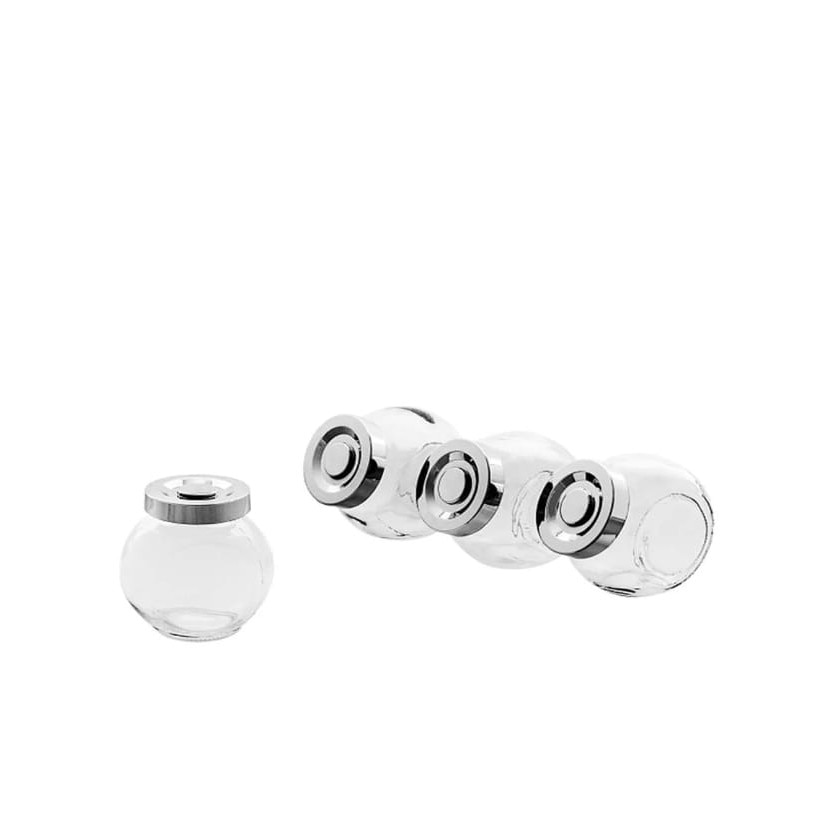 Set borcane condimente, Brio, sticla, 3 piese - eMAG.ro