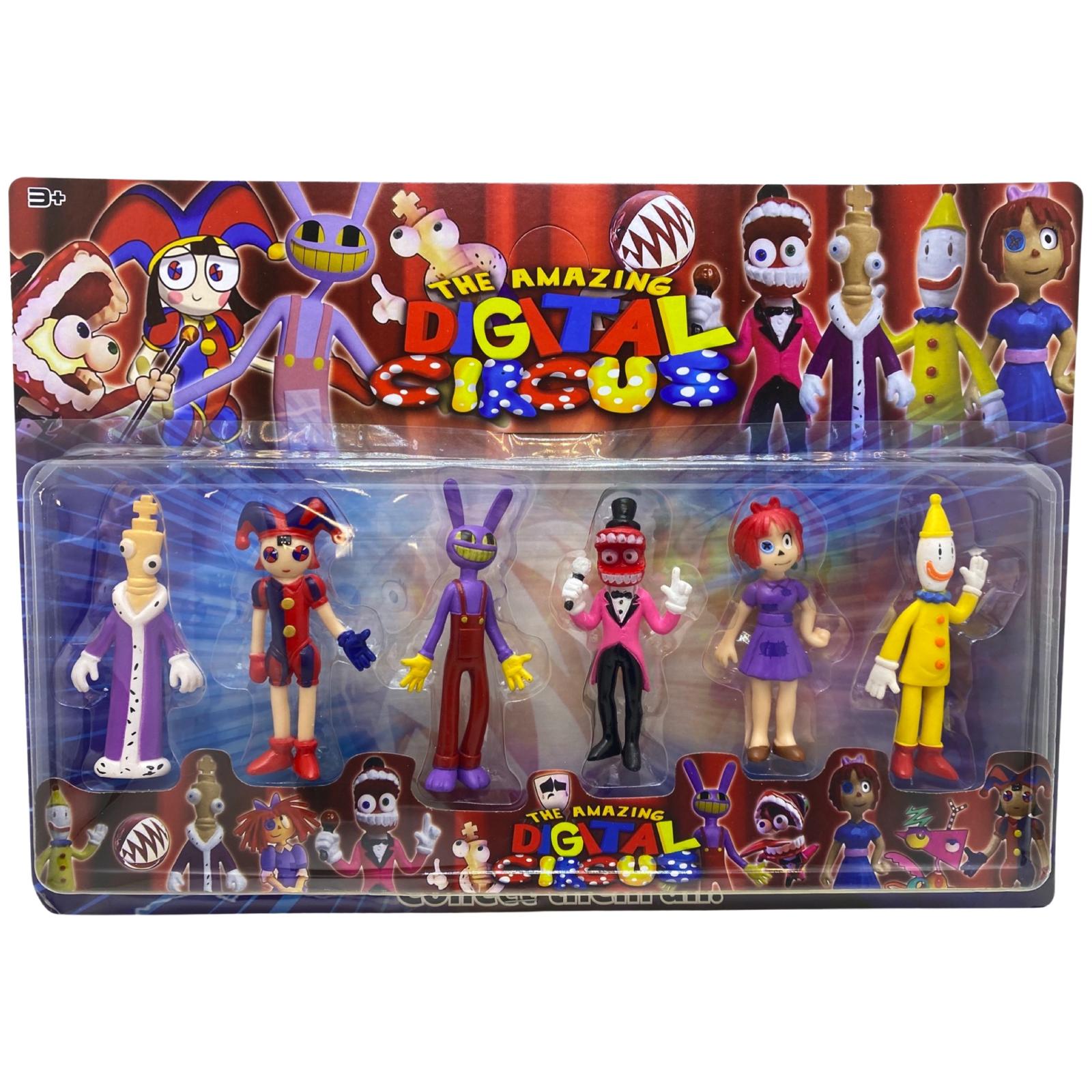 Set 6 figurine, Amazing Digital Circus, 10 cm - eMAG.ro