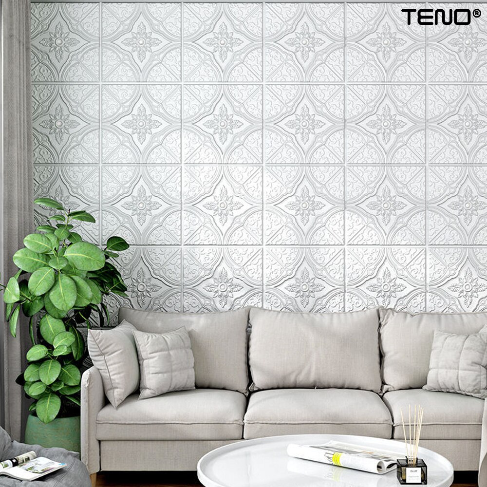 Set 40x Tapet 3D Teno®, suprafata acoperire 19.6 mp, autoadeziv, Model ...