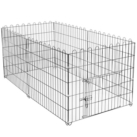 Tarc pentru animale de companie, din fier, forma configurabila, cu usa ...