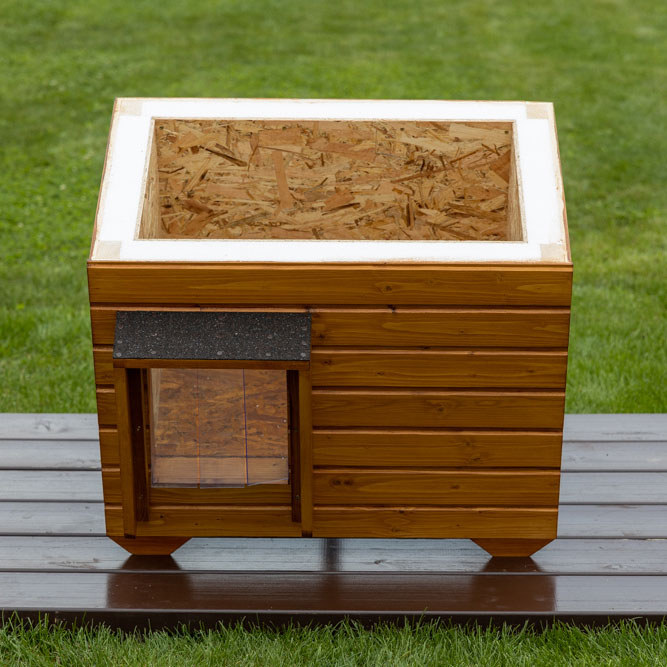 Cusca caine, izolata termic, pereti 8 cm, CasuteCatei, Ultra Protect ...