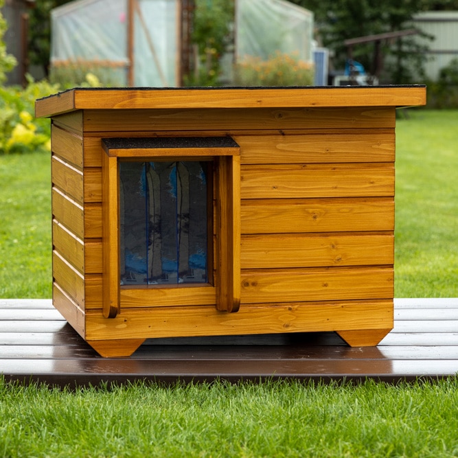 Cusca caine, izolata termic, pereti 8 cm, CasuteCatei, Ultra Protect ...