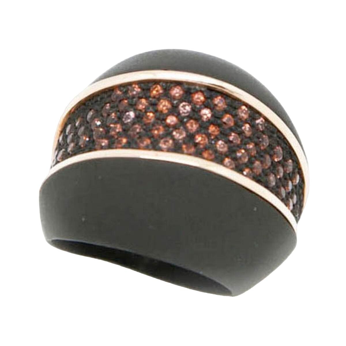 Inel dama Pesavento, Argint, Negru - eMAG.ro