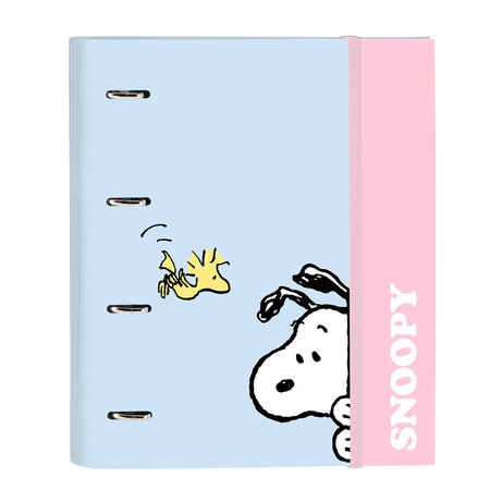 Dosar clip, Snoopy Imagine, Carton/Metal, Multicolor - eMAG.ro