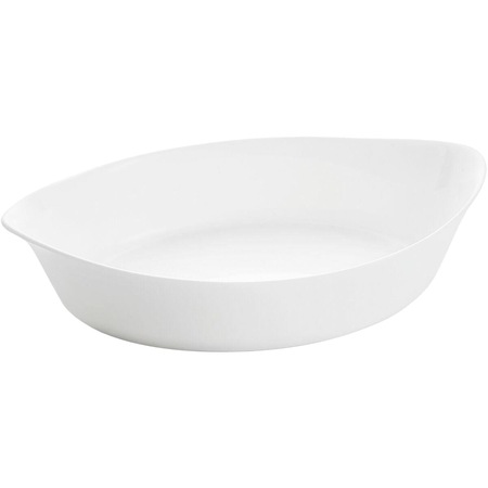 Set 6 vase Luminarc Smart Cuisine, Ovale, Sticla, Alb, 28x17cm - eMAG.ro
