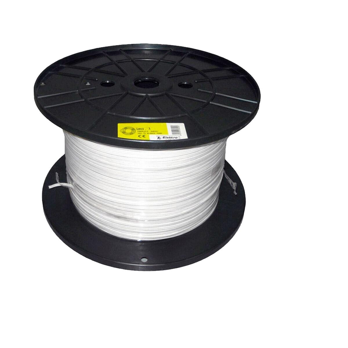 Cablu paralel Sediles, 2x1,5mm, alb, 500m - eMAG.ro