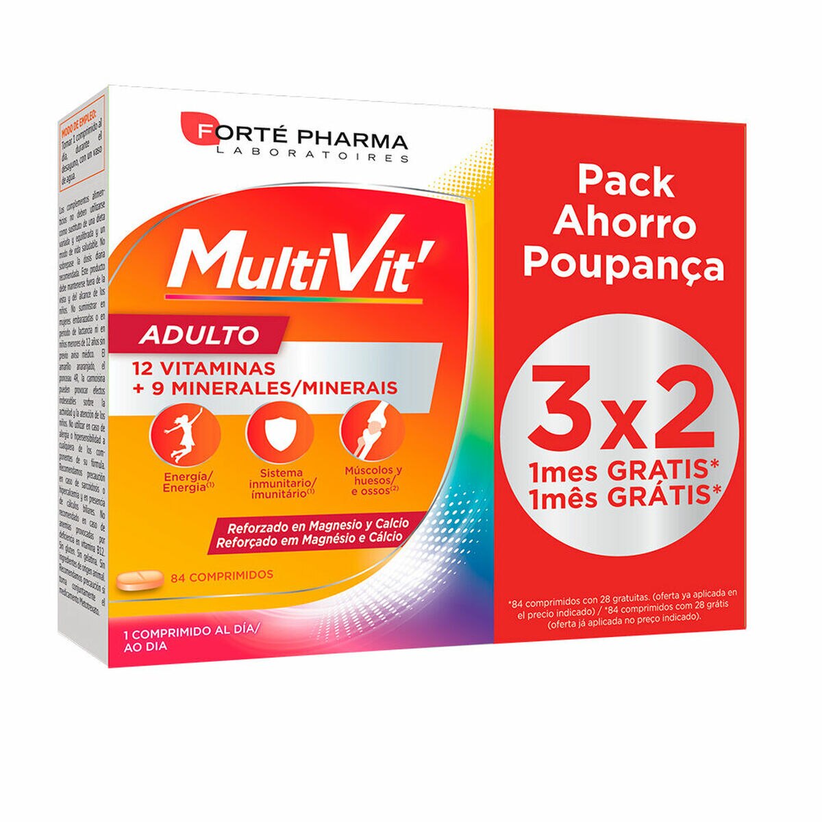 Supliment alimentar, Multivitamine, 84 comprimate Forte Pharma (612432 ...