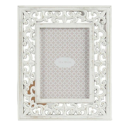 Set 6 Rame Foto Gift Decor, Lemn, Alb, 22x27x1cm - eMAG.ro