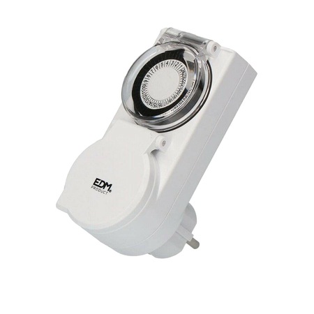 Programator, EDM, IP44, 3500W, 230V, 16A, Alb - eMAG.ro