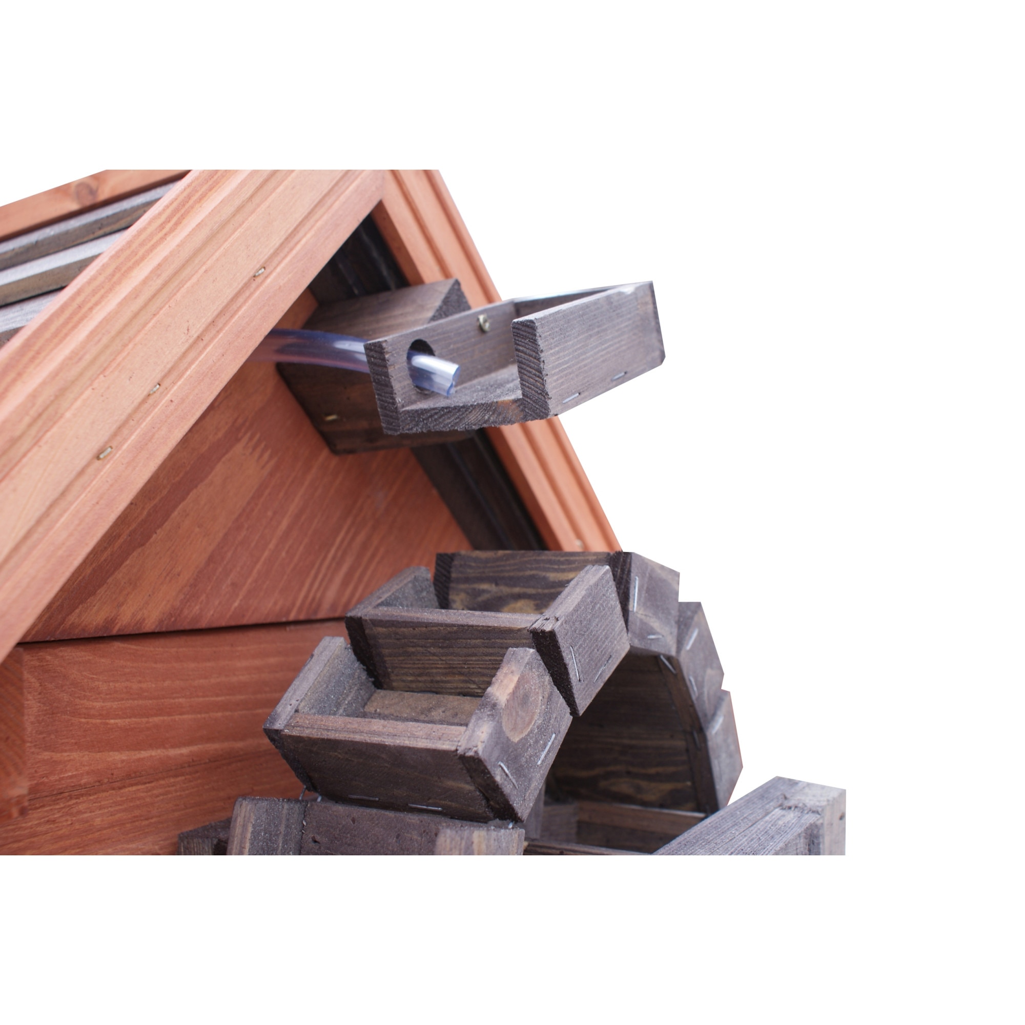 Moara de apa pentru gradina, Koniuszek Ogrody, Lemn, Multicolor - eMAG.ro