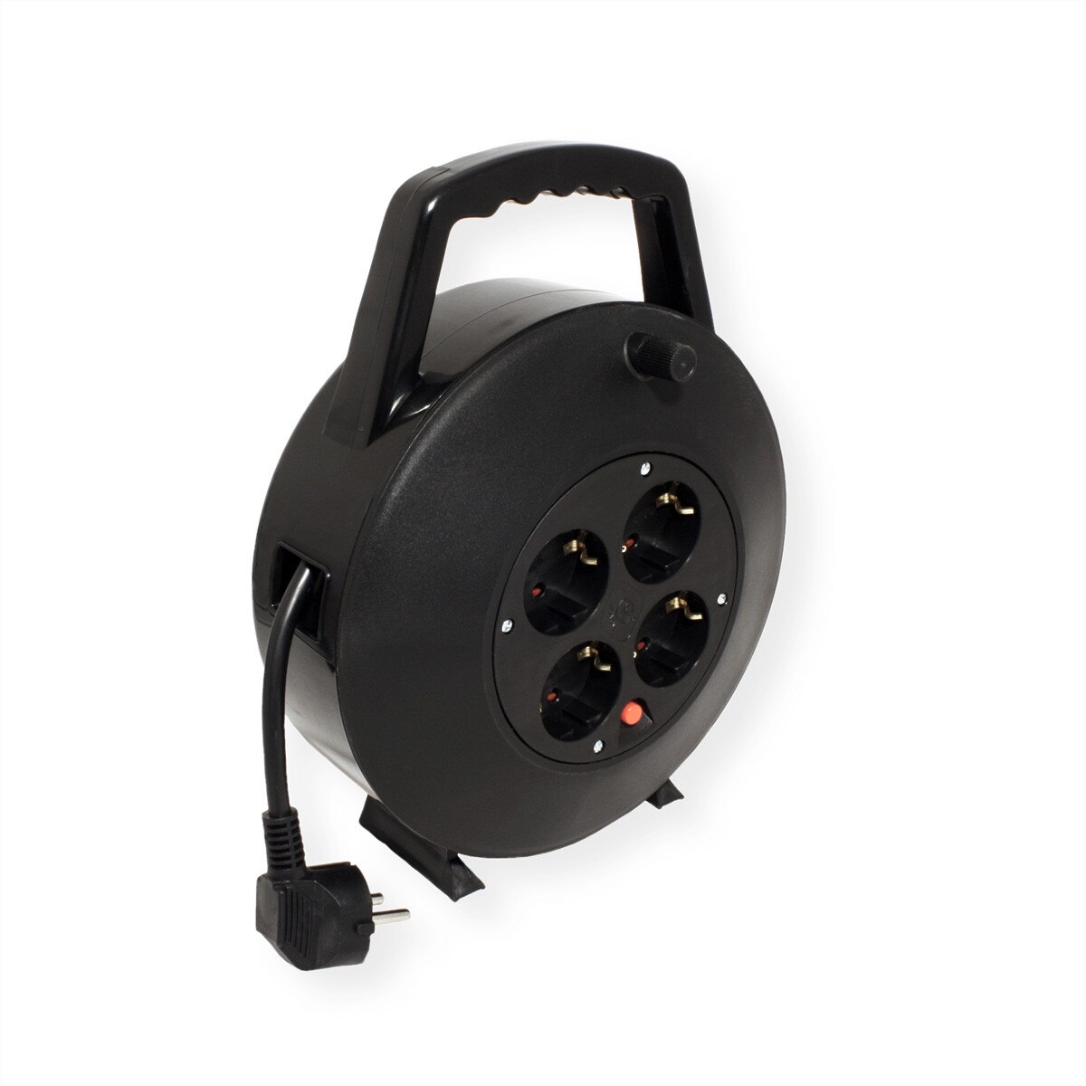 Prelungitor, Bachmann, Plastic, 4 iesiri, 10m, 1200W/3500W, Negru - eMAG.ro