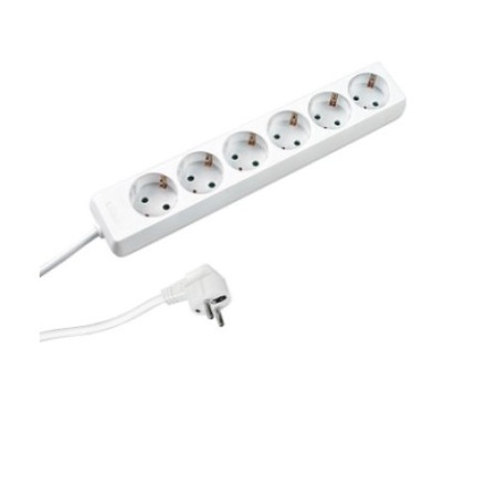 Prelungitor Bachmann, 6 prize, 1.5m, Alb - eMAG.ro