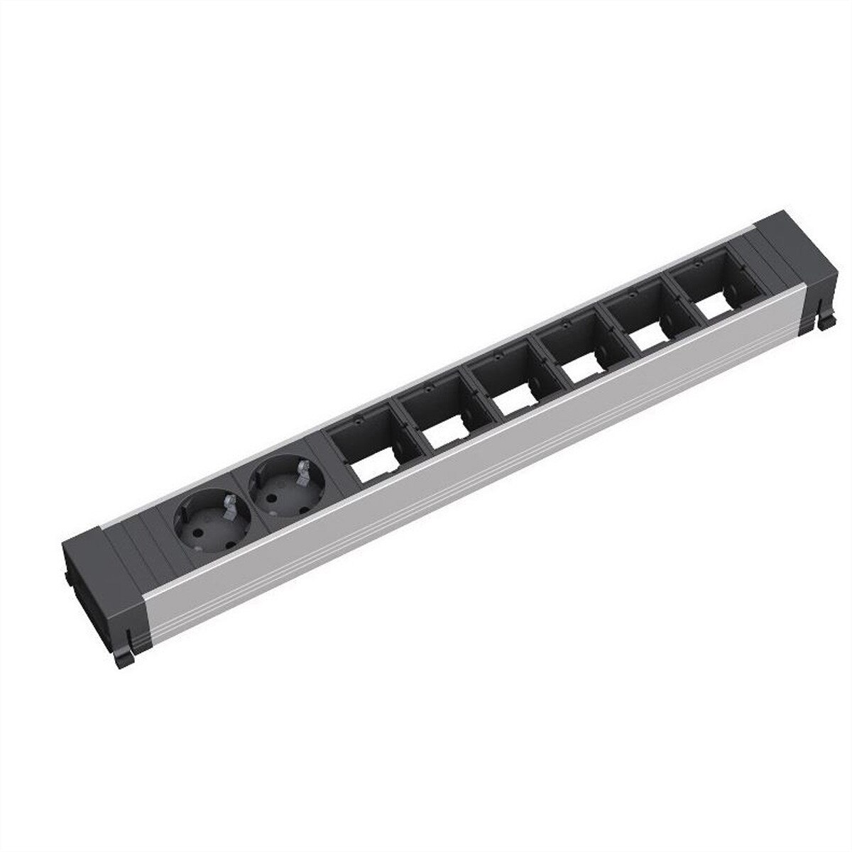 Cadru de prelungitor Bachmann TOP FRAME, 2x priza cu impamantare, 6 x ...