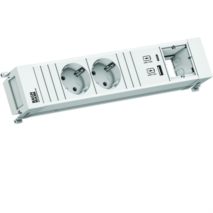 Priza, Bachmann, USB, Plastic, Alb - eMAG.ro