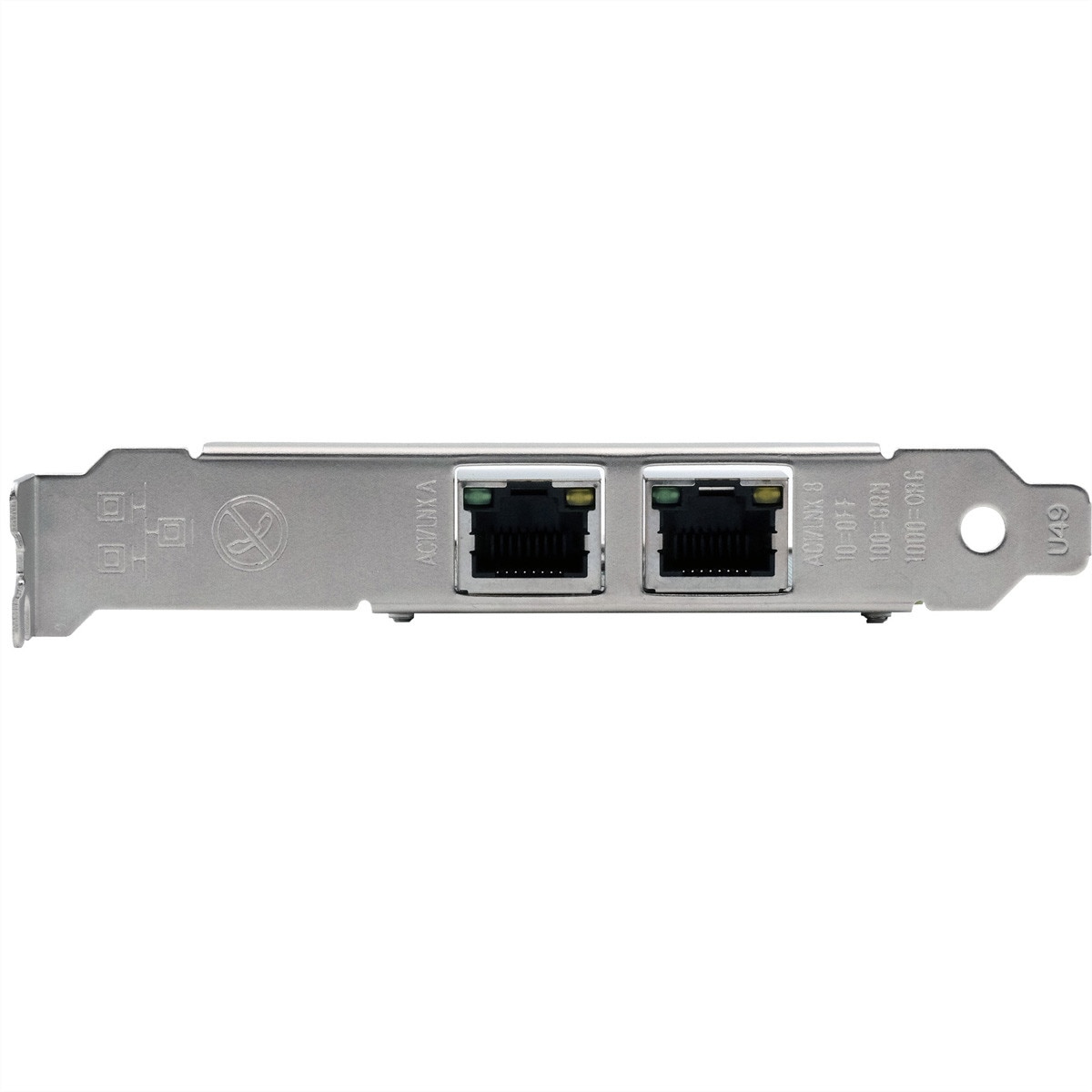 Placa de retea ExSys EX-60102, Gigabit Ethernet, Dual Port RJ45, PCIe ...