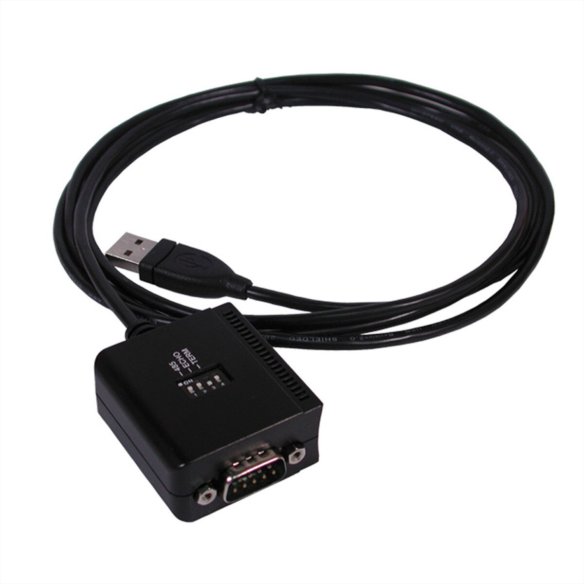 Convertor USB serial, Exsys, Plastic, Negru - eMAG.ro