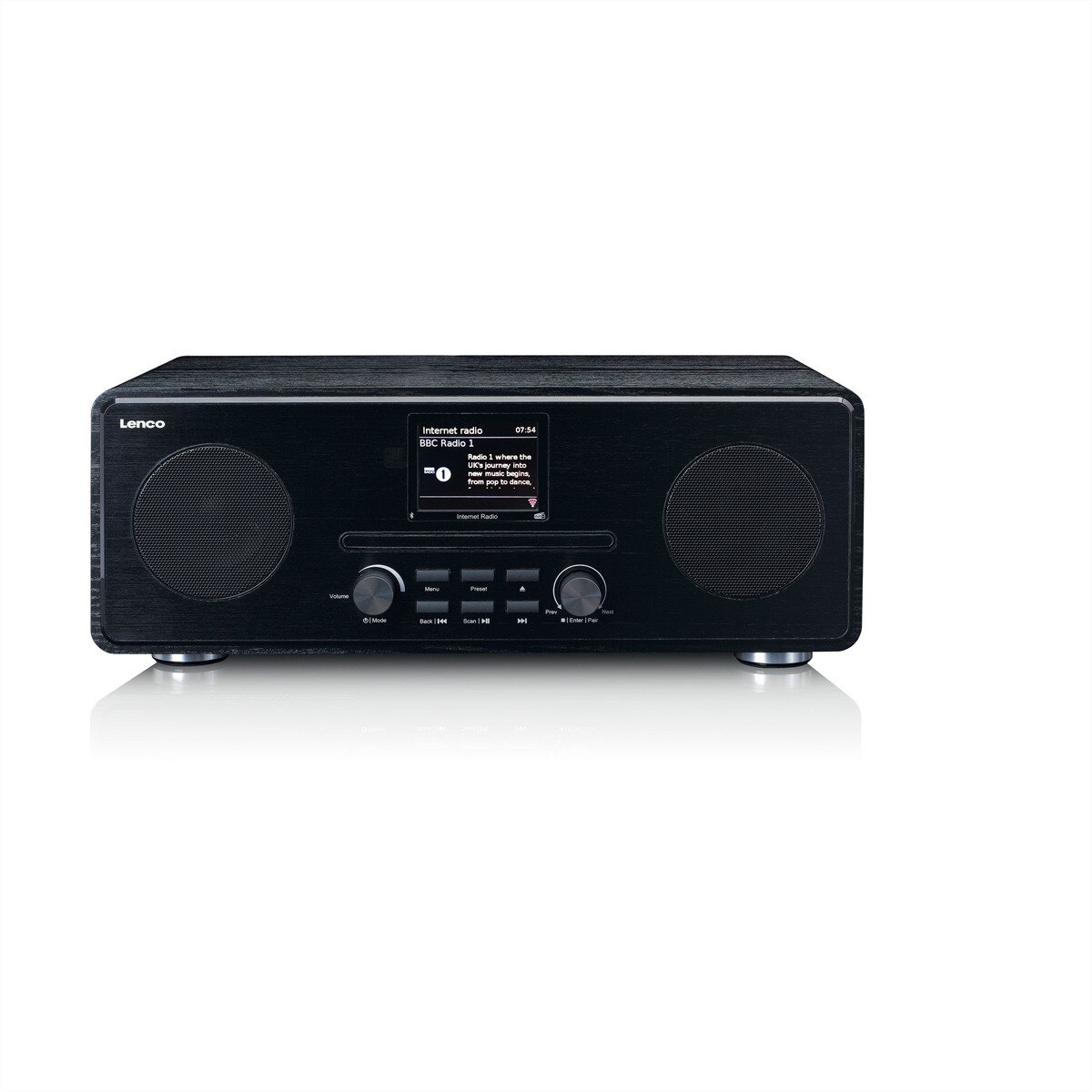 Radio cu acces la internet, Lenco DIR-260, DAB+, Negru - eMAG.ro