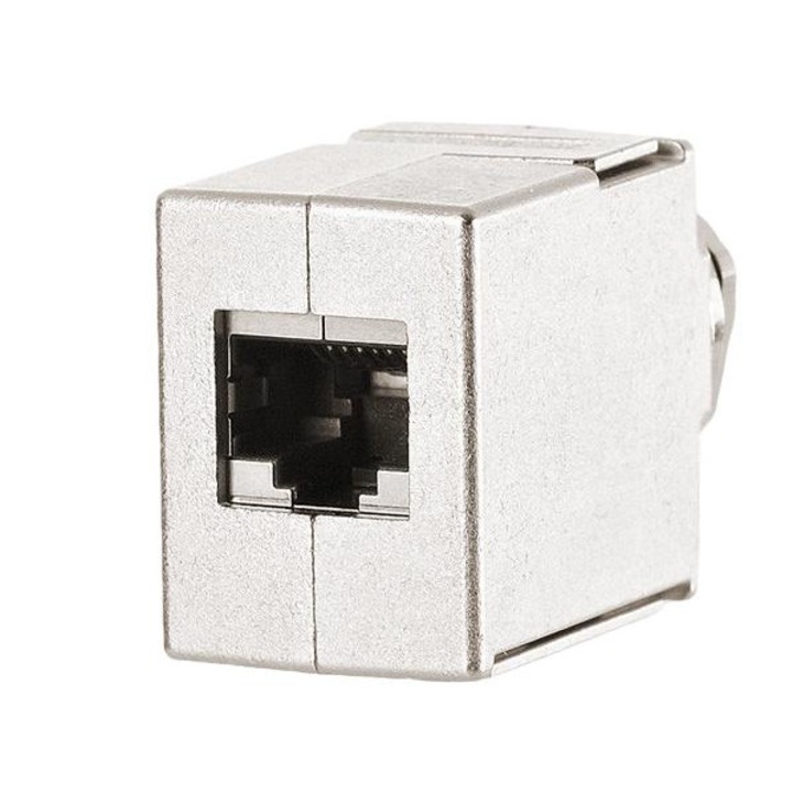 Conector modul Keystone, Metz Connect, Zinc, IP67, M12/RJ45, Argintiu ...