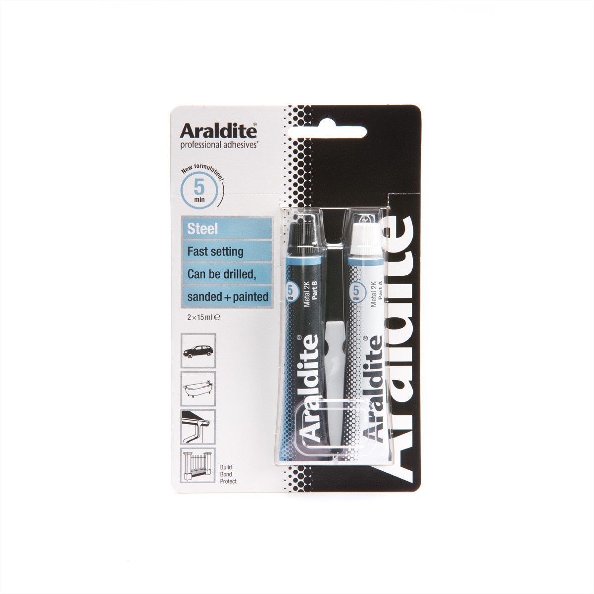 Adeziv bicomponent, Araldite, 30ml - eMAG.ro