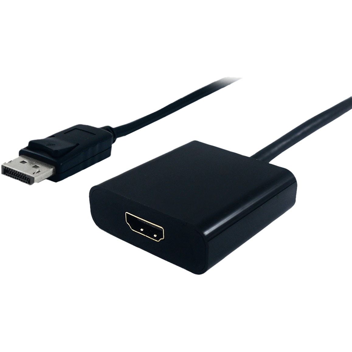Cablu adaptor, DisplayPort male - HDMI female, negru, 0.15 m - eMAG.ro