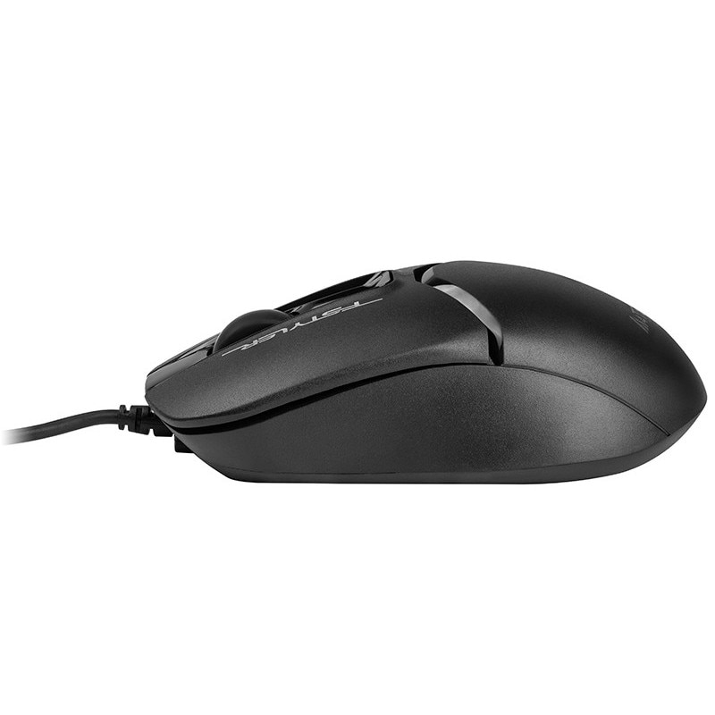 Mouse cu fir, 2.4 GHz, Cablu 150 cm, Negru - eMAG.ro