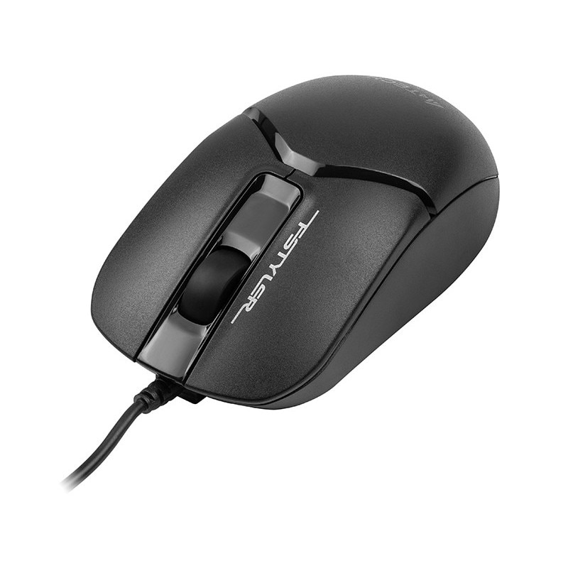 Mouse cu fir, 2.4 GHz, Cablu 150 cm, Negru - eMAG.ro