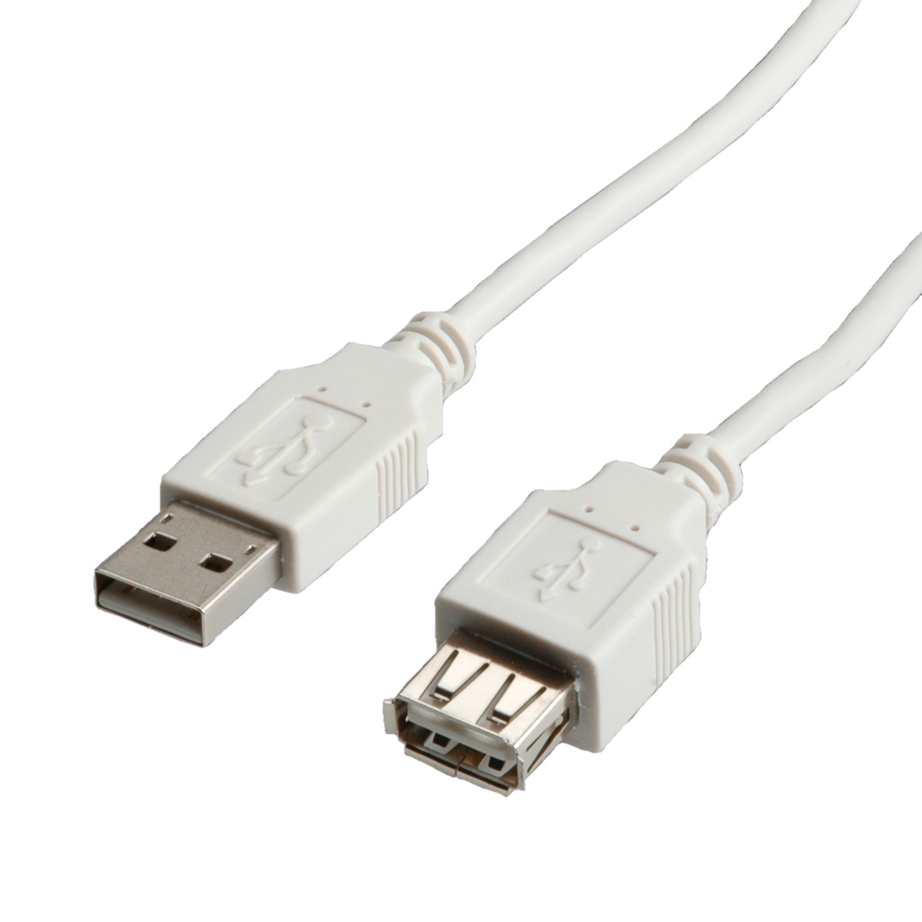 Cablu USB 2.0, Secomp, Standard, Bej, 3m - eMAG.ro