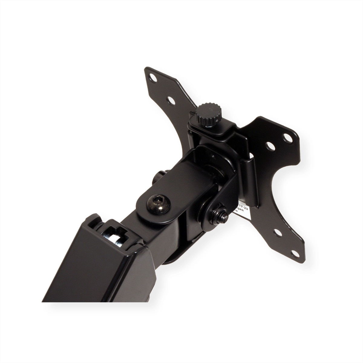 Brat monitor, VALUE, Pentru perete, Metal, Negru - eMAG.ro