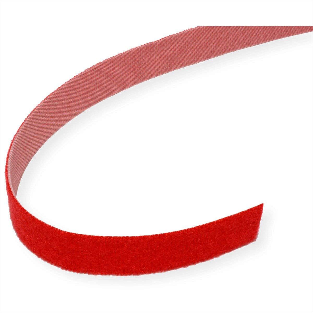 Banda cu scai, Velcro, 25 m, Rosu - eMAG.ro