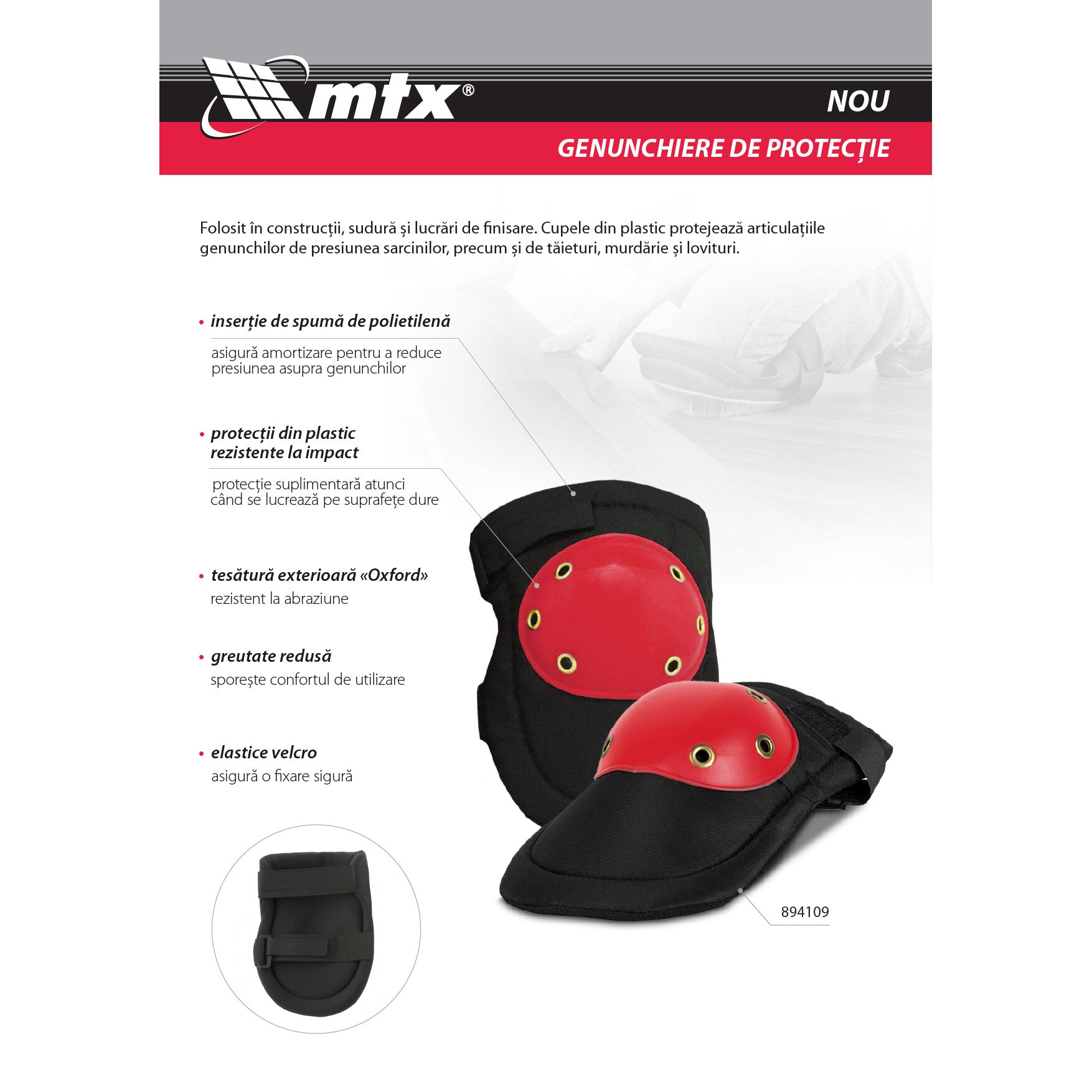 Genunchiere de protectie, MTX - eMAG.ro