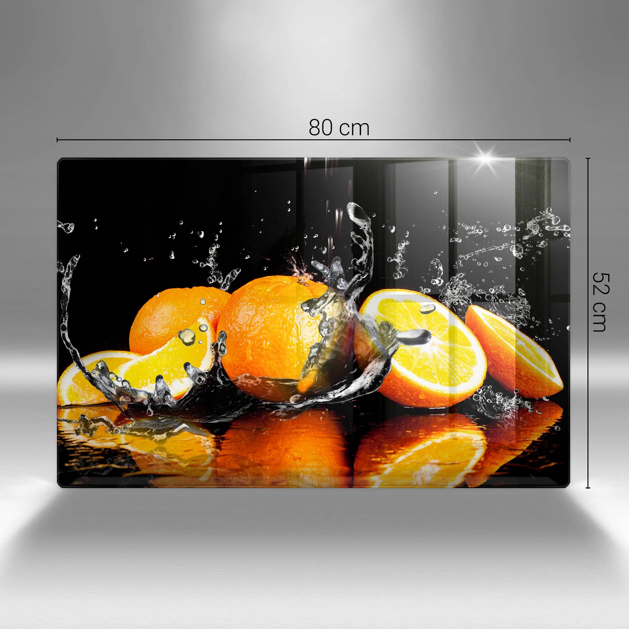 Placa sticla securizata, Wallfluent, protectie perete/plita/blat ...
