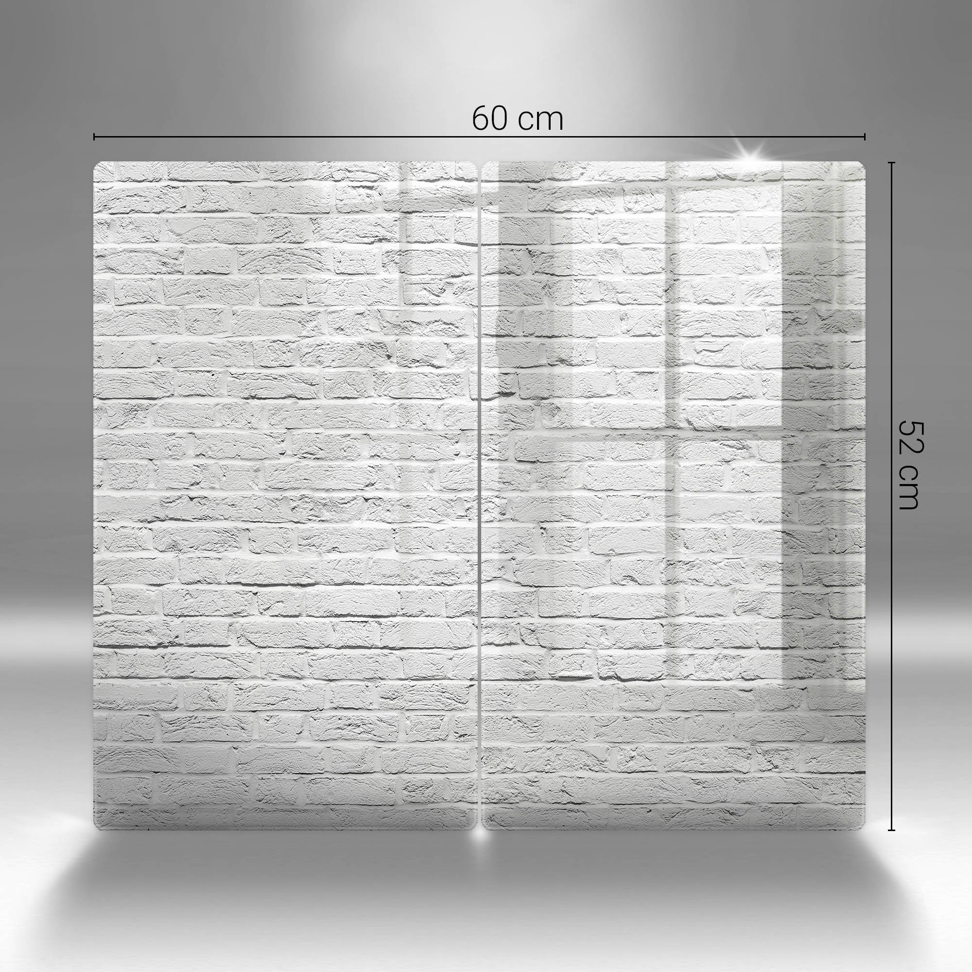 Placa sticla securizata, Wallfluent, protectie perete/plita/blat ...