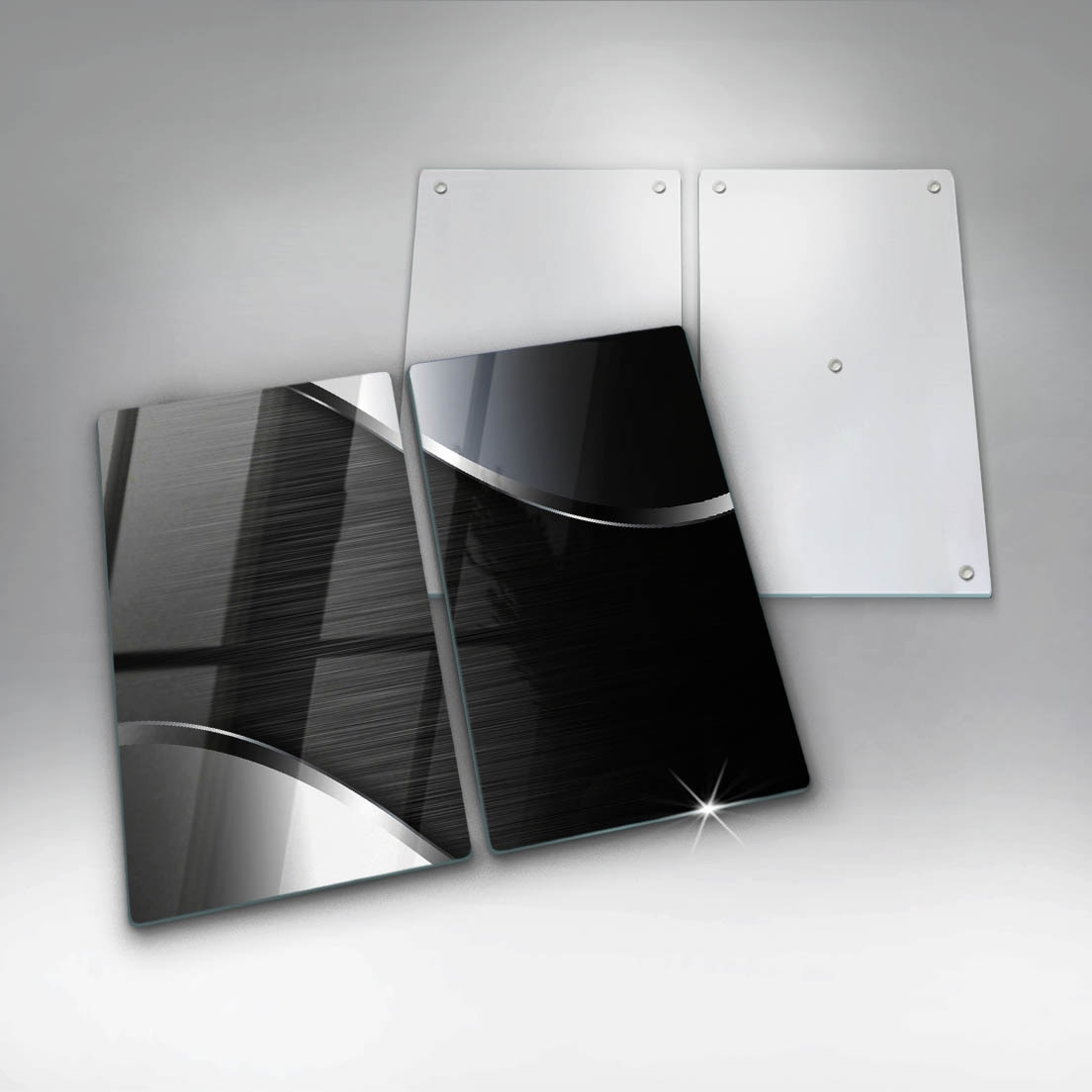 Placa sticla securizata, Wallfluent, protectie perete/plita/blat ...