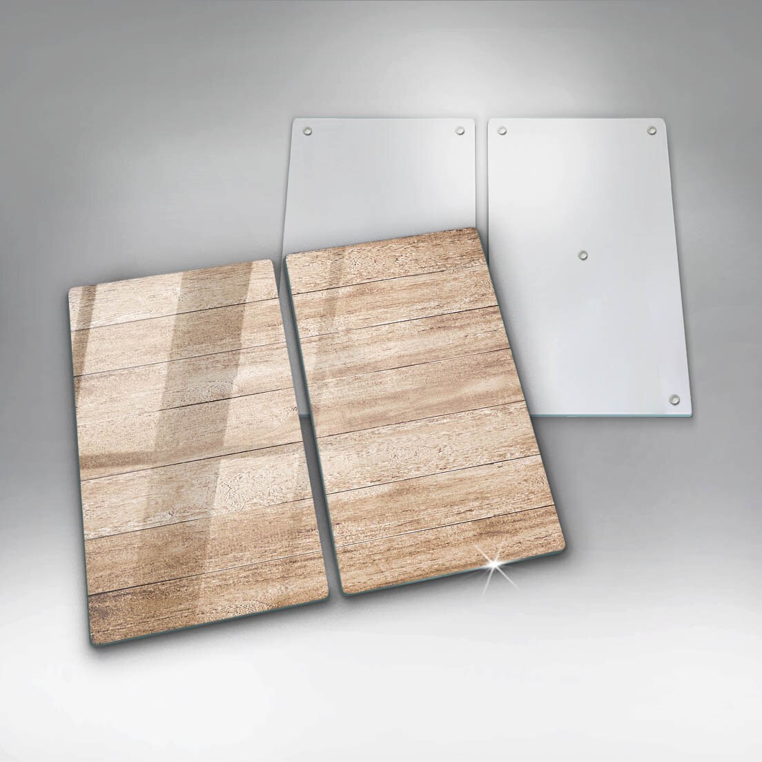 Placa sticla securizata, Wallfluent, protectie perete/plita/blat ...