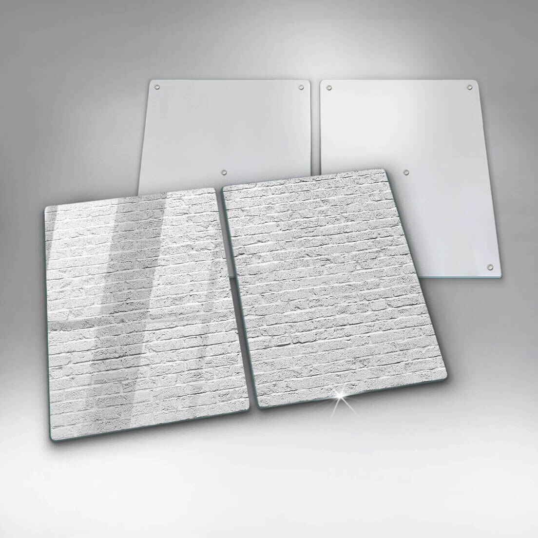 Placa sticla securizata, Wallfluent, protectie perete/plita/blat ...