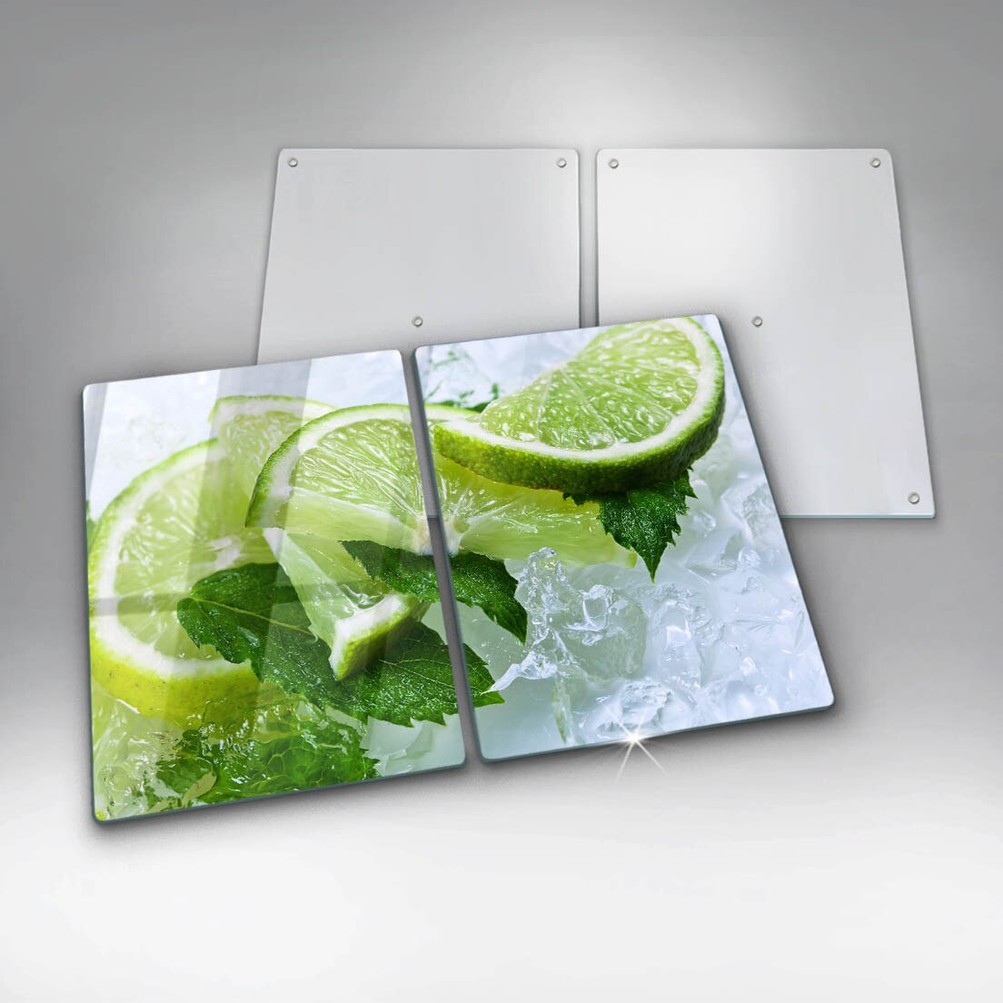 Placa sticla securizata, Wallfluent, protectie perete/plita/blat ...