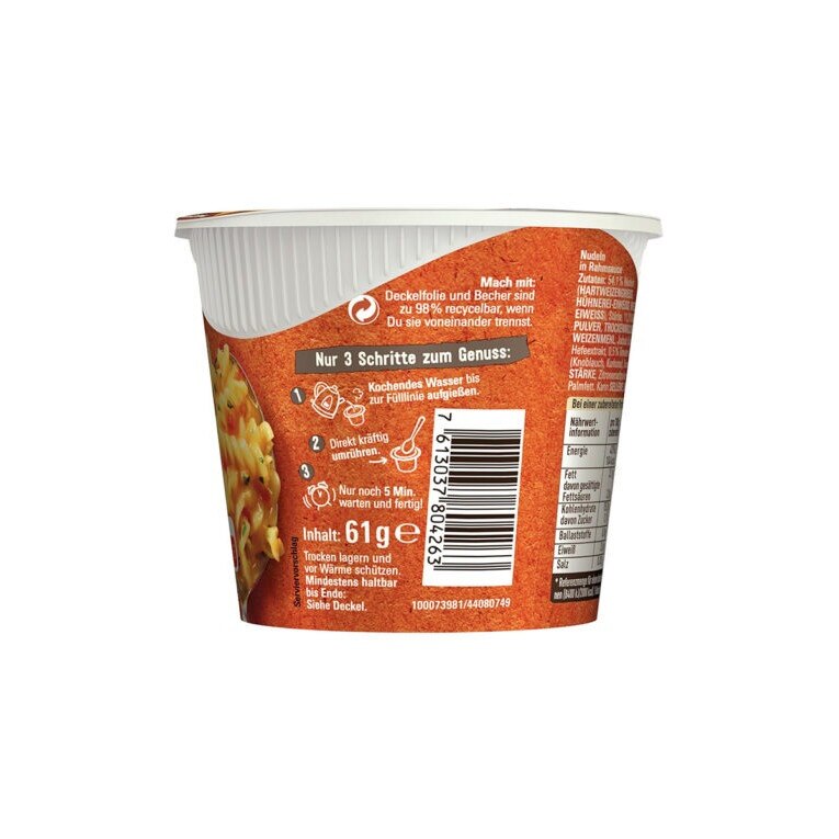 Paste Maggi, cu sos alb, gata in 5 min, 61g - eMAG.ro