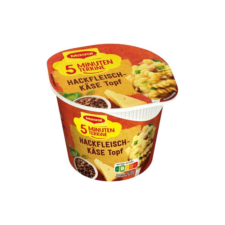 Paste Maggi, cu branza si carne tocata, gata in 5 min, 51g - eMAG.ro