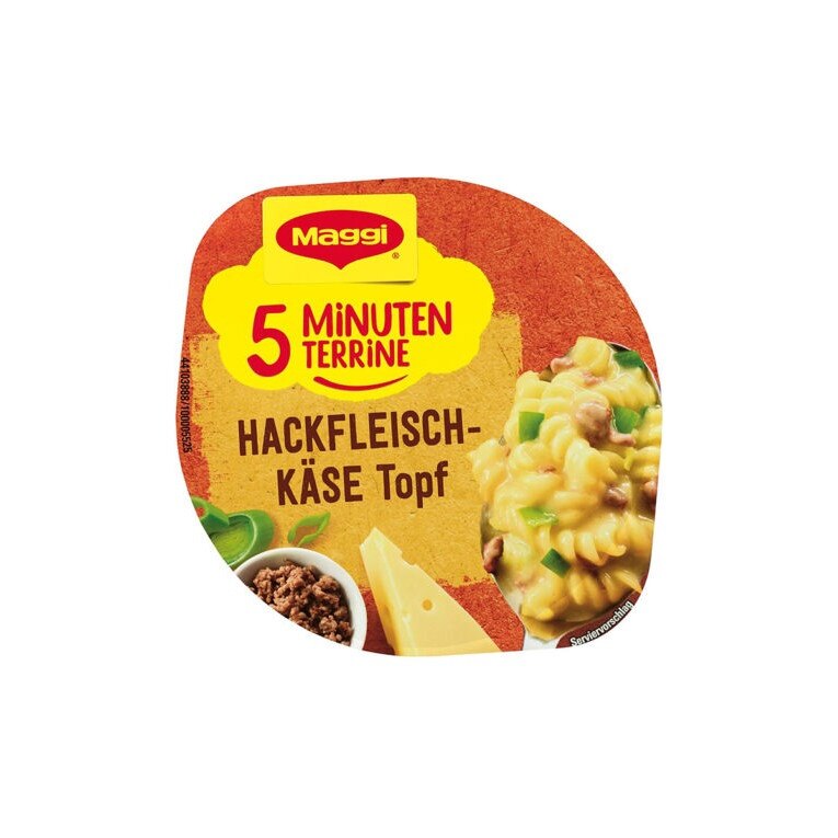 Paste Maggi, cu branza si carne tocata, gata in 5 min, 51g - eMAG.ro