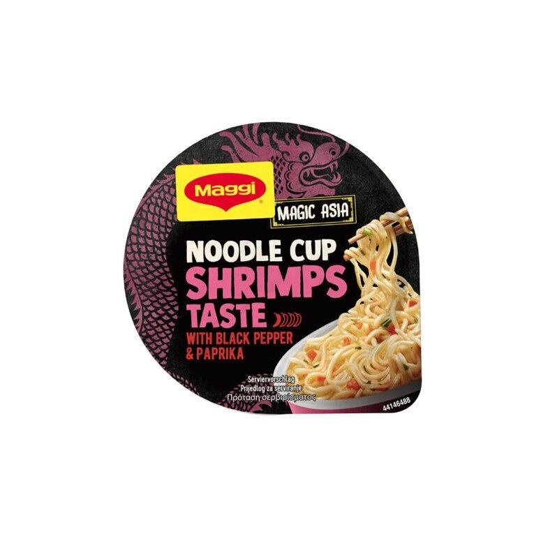 Noodles Maggi, Creveti, Magic Asia, 64g - eMAG.ro