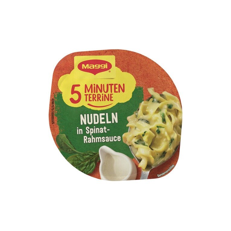 Paste Maggi, cu sos crema de spanac, gata in 5 min, 50g - eMAG.ro