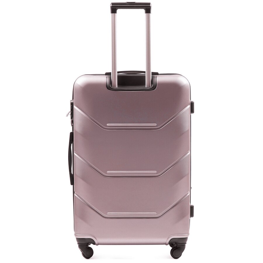 Set Trolere, WINGS, PEACOCK, ABS, 3 Piese, Rose - eMAG.ro