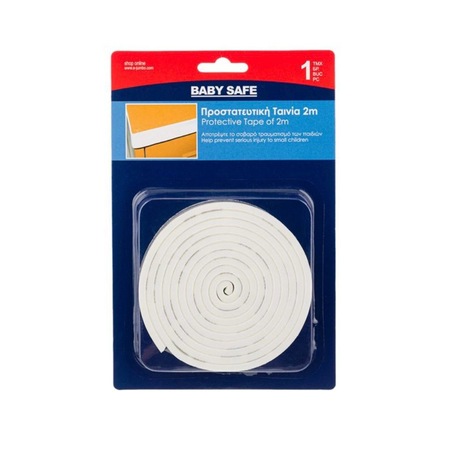 Banda de protectie alba, 2m x 3.5 cm - eMAG.ro