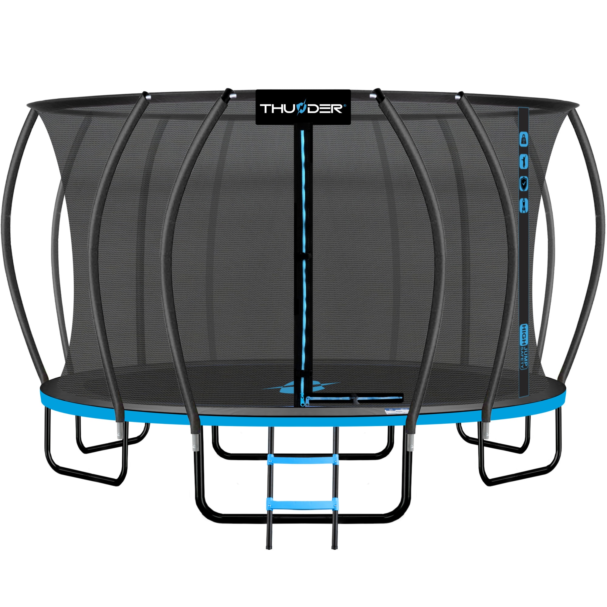 Детски градински батут Thunder, Inside Ultra 16Ft, 490 cm, с вътрешна ...