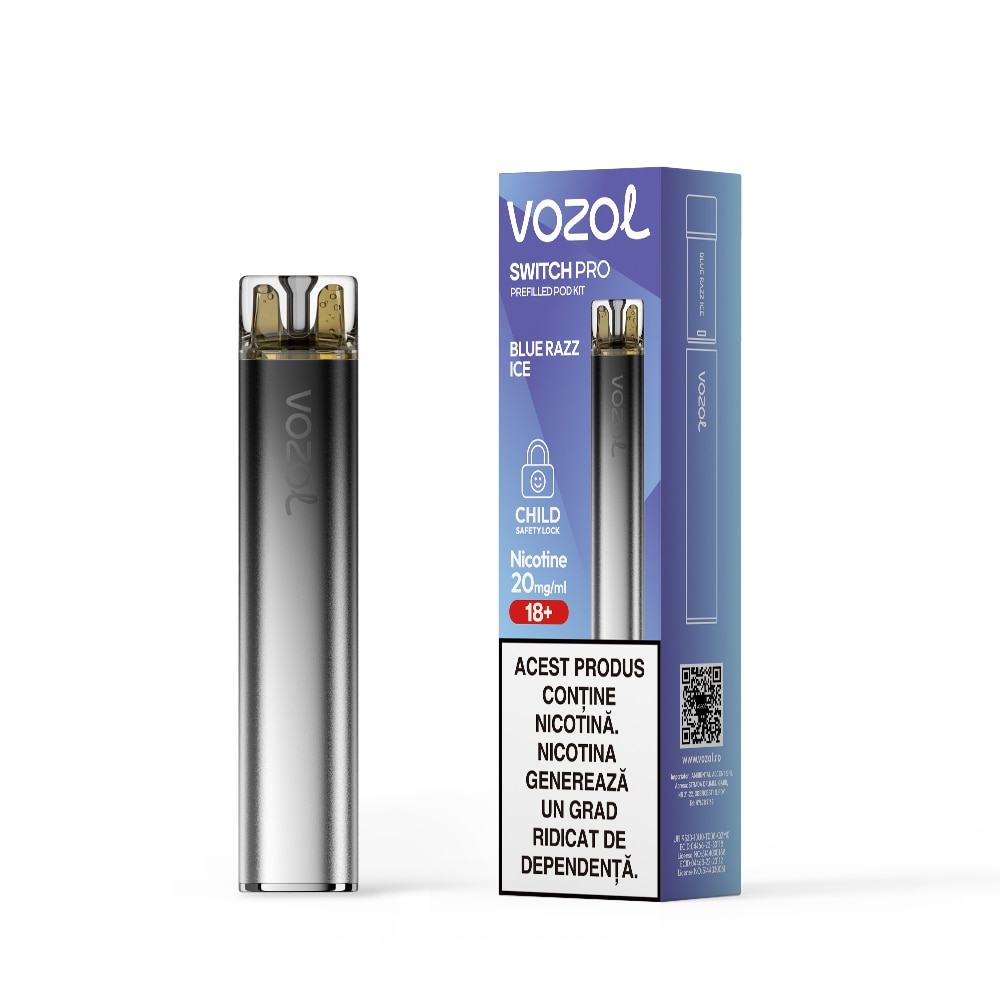Kit tigara electronica reincarcabila switch pro blue razz ice vozol ... Kit tigara electronica reincarcabila switch pro blue razz ice vozol ...