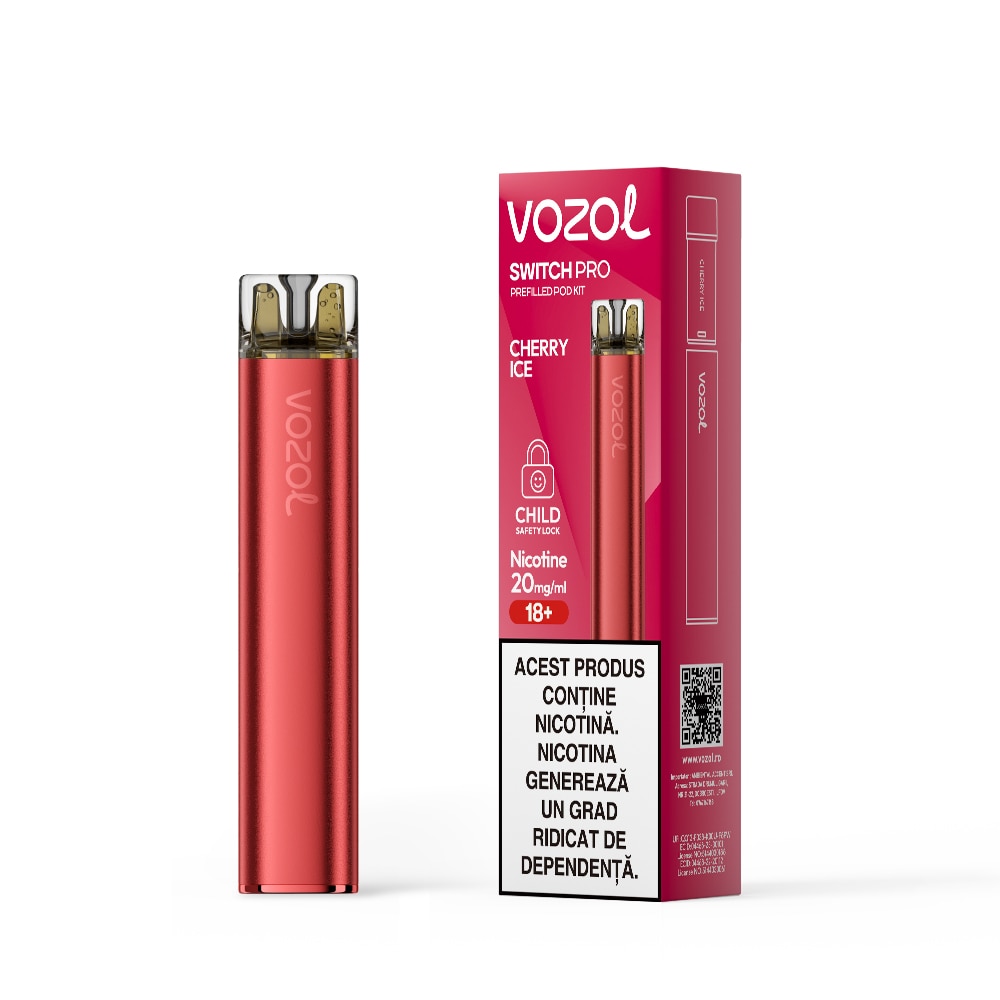 Kit tigara electronica reincarcabila switch pro cherry ice vozol - eMAG.ro Kit tigara electronica reincarcabila switch pro cherry ice vozol - eMAG.ro