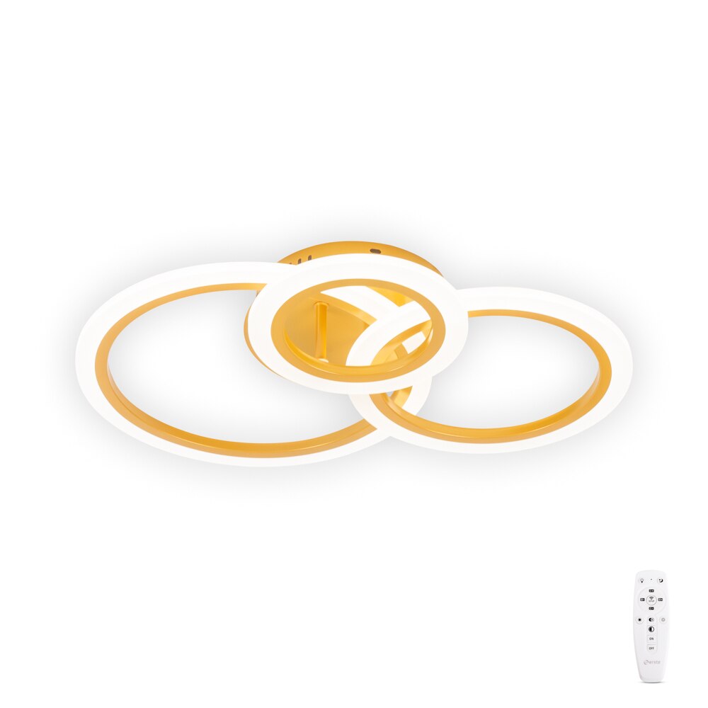 Plafoniera Led, 52W, cu telecomanda, dimabila, CCT, 3500-6000k, 2700lm ...