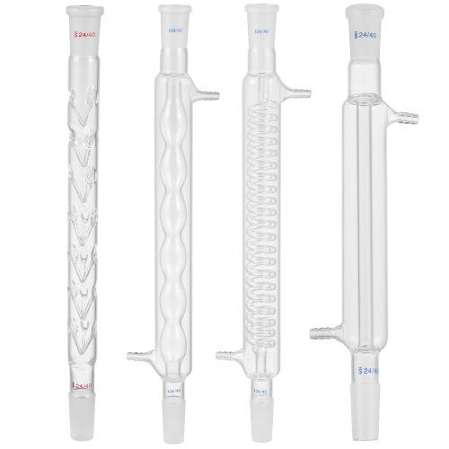 Set recipiente de sticla pentru laborator, 32 piese, rezistenta termica ...